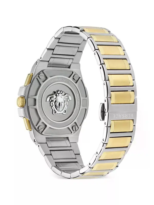 Versace Greca R 49.3mm Chronograph Watch