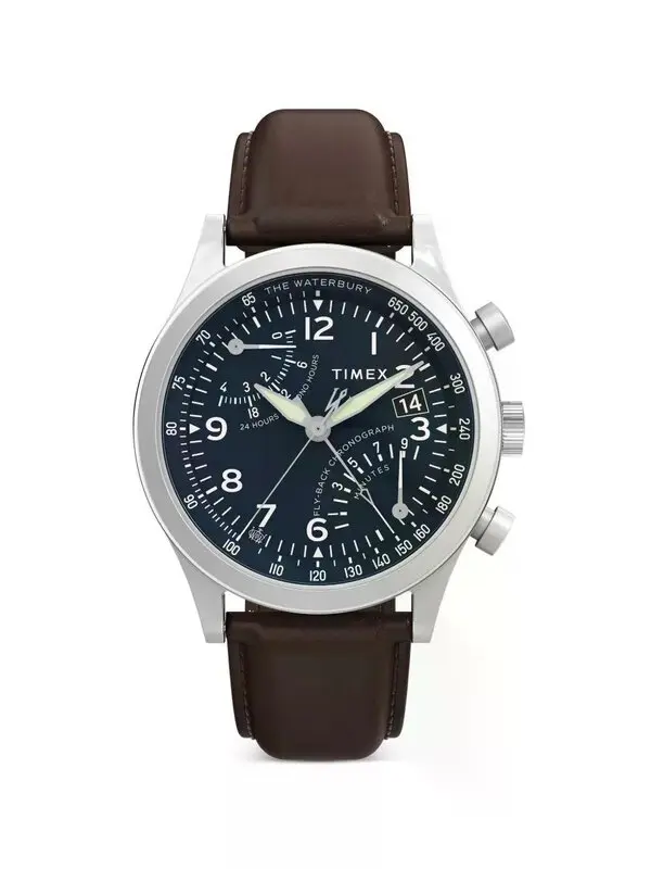 Timex® Waterbury Traditional Fly Back 43mm Watch