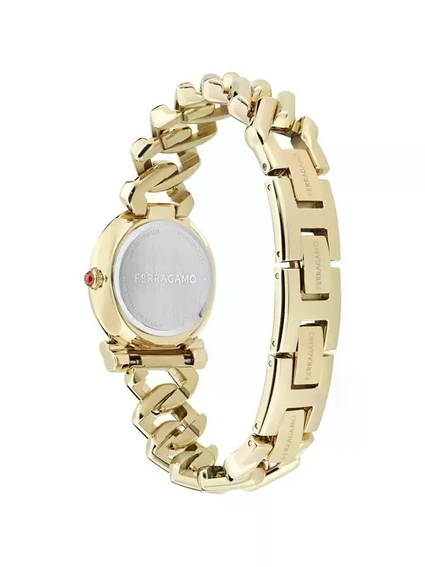 FERRAGAMO Gancini Twisted Chain 28mm Watch
