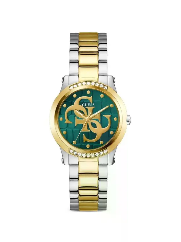 Guess Annette 36mm Two-tone Crystal Embellished Watch