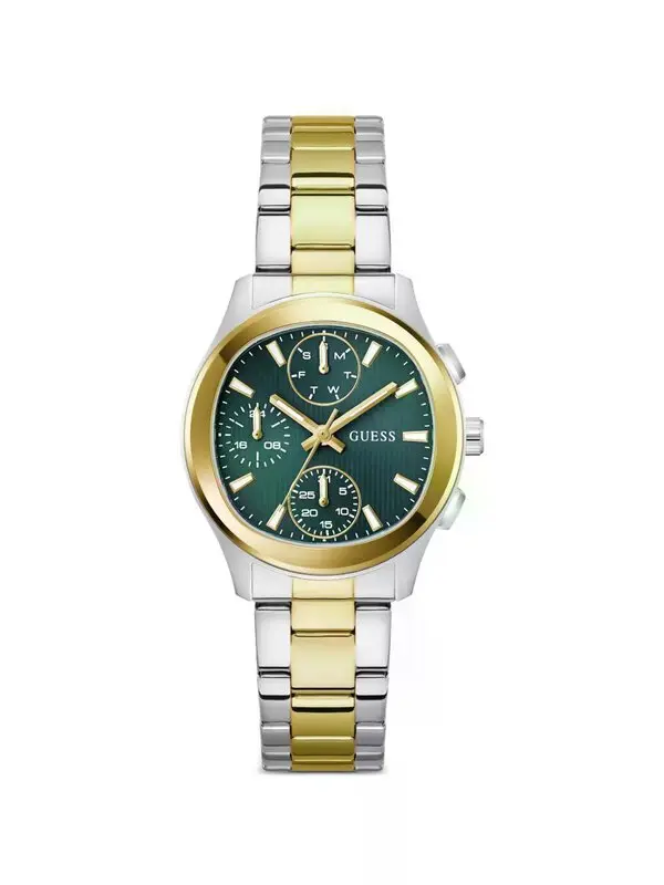 Guess Two-tone Dial Watch