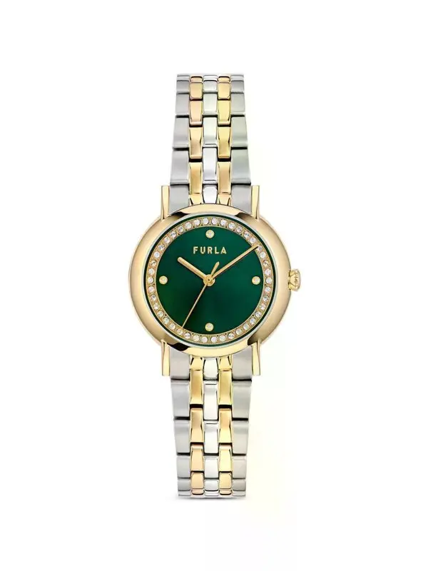 Furla Easy Shape Crystal-embellished 32mm Watch