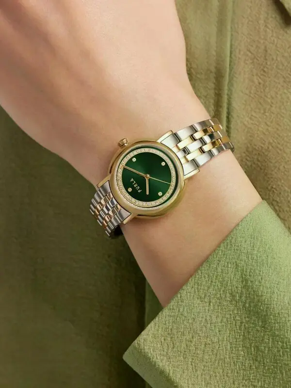 Furla Easy Shape Crystal-embellished 32mm Watch
