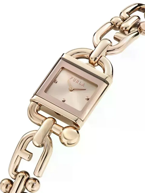 Furla Mianuvola Square Arch-logo 20mm Watch