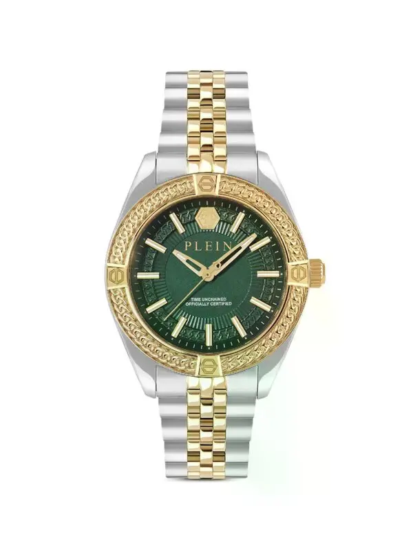 Philipp Plein Icon Chain 40mm Watch - Green