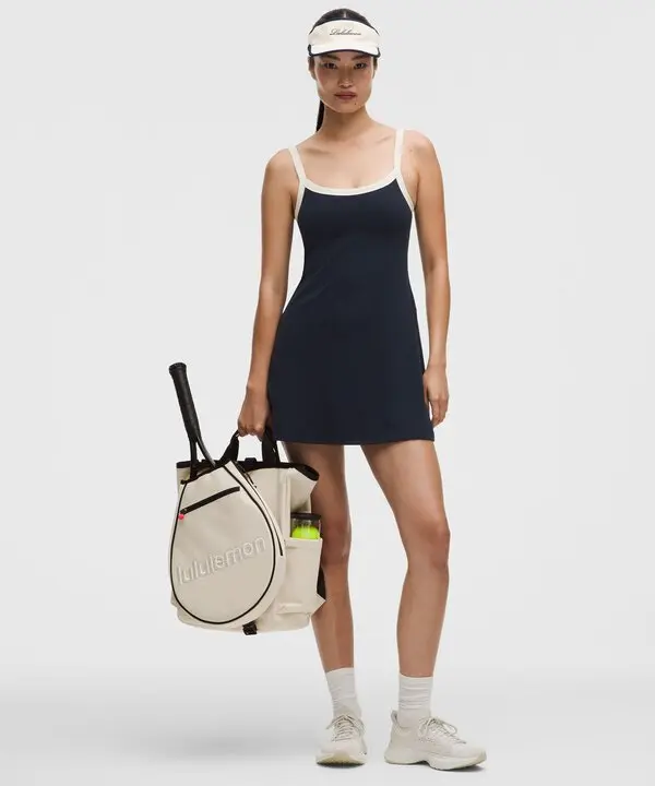 Lululemon Align™ Ribbed-trim Cami Dress - True Navy/light Ivory
