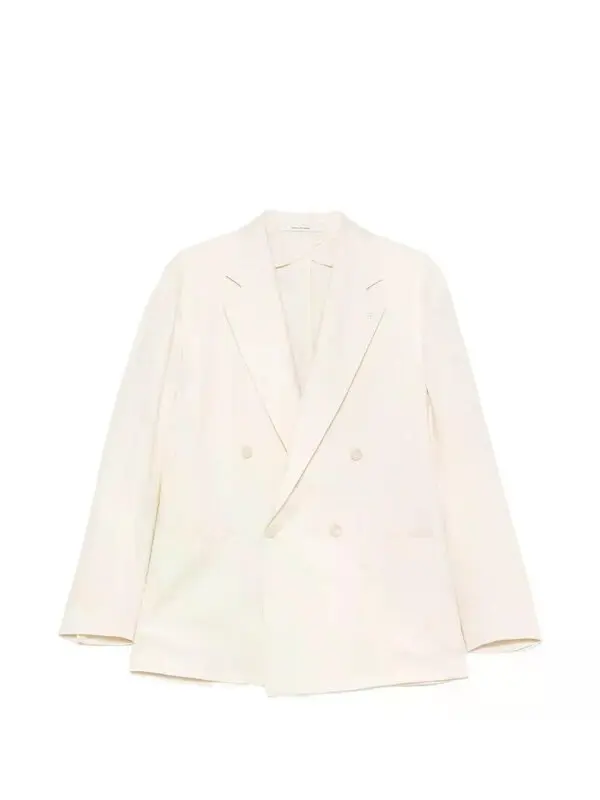 Tagliatore Double-breasted Peak-lapel Blazer