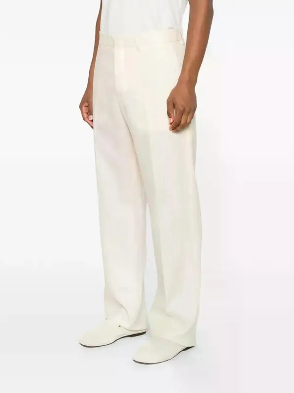 Tagliatore Pressed Crease Straight-leg Trousers
