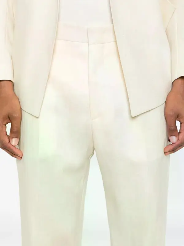 Tagliatore Pressed Crease Straight-leg Trousers