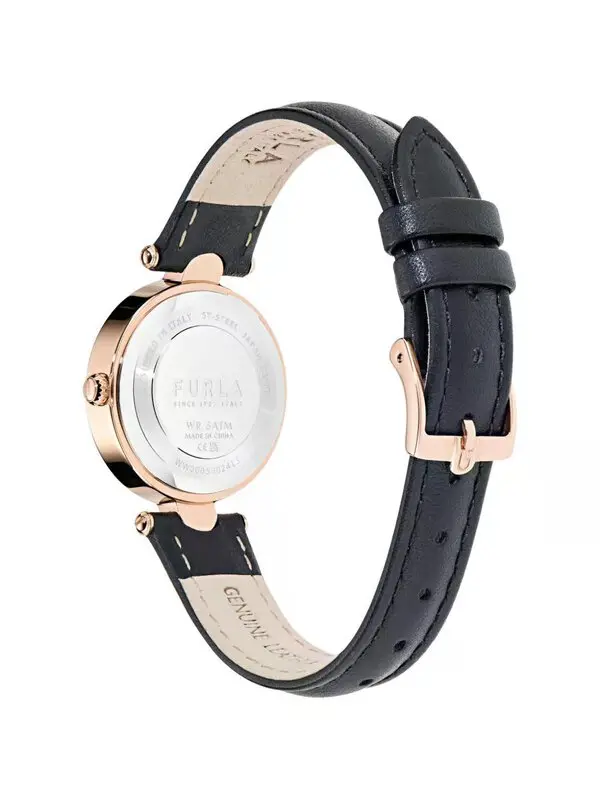Furla Arch Bar 28mm Watch With Black Dial