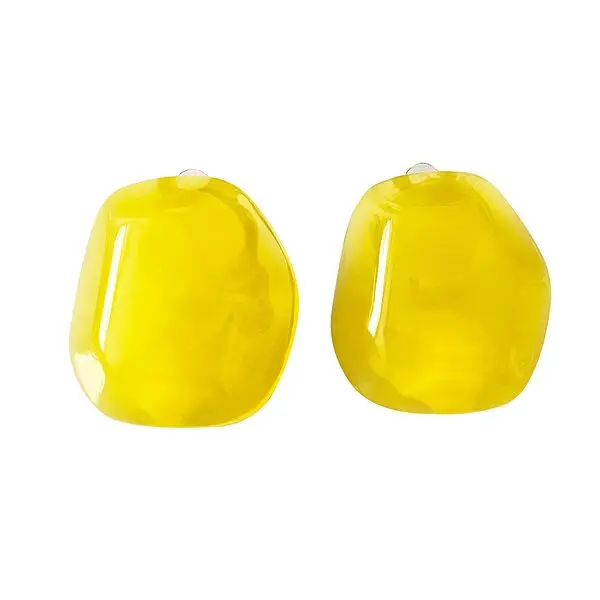 SMILLA BRAV Clip-on Earrings - Yellow