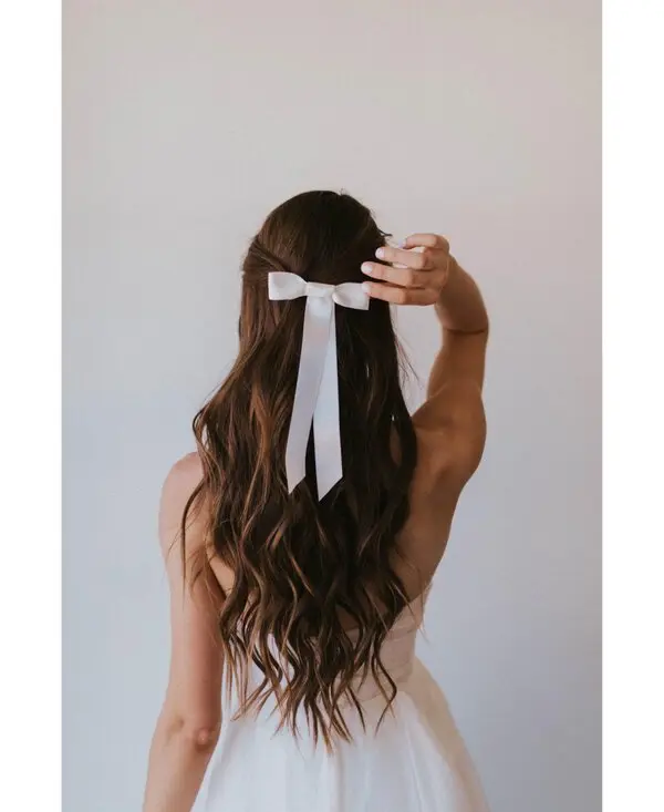 UNTAMED PETALS Blair Satin Bow - No Color