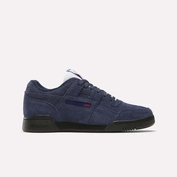REEBOK Workout Plus Suede Sneakers - Navy/navy/black