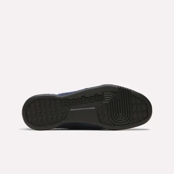 REEBOK Workout Plus Suede Sneakers - Navy/navy/black