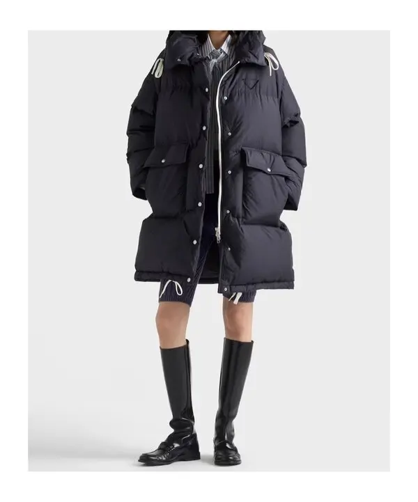 Prada Soft Canvas Down Parka
