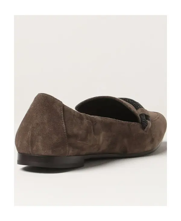 Brunello Cucinelli Embellished Loafers