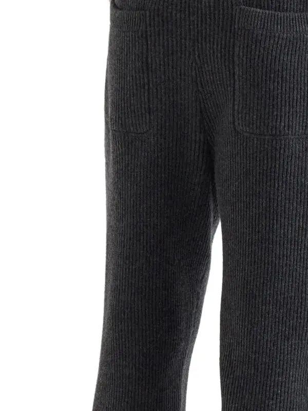 Brunello Cucinelli Drawstring Ribbed Track Pants - No