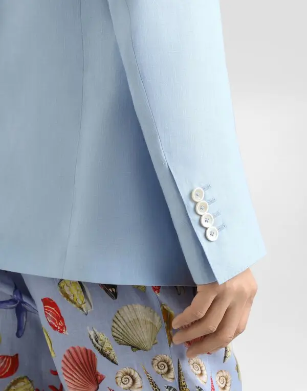 Dolce & Gabbana Dolce Gabbana Sicilia Single-breasted Jacket - Light Blue