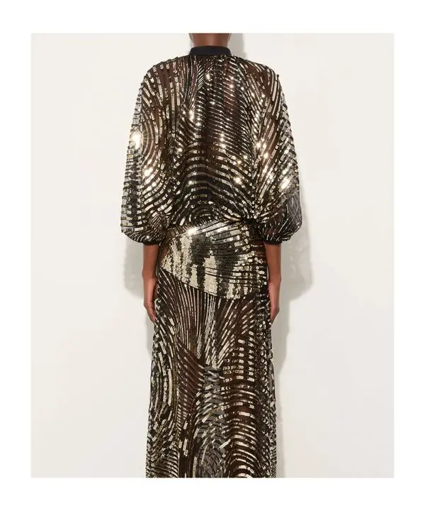 Emilio Pucci Iride Sequined Blouse