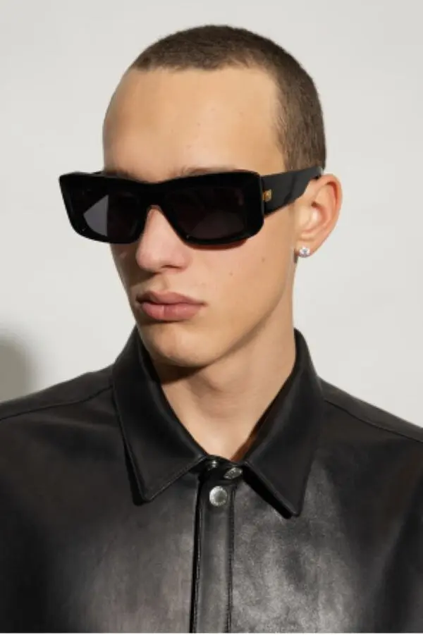 Balmain Rectangular Frame Sunglasses