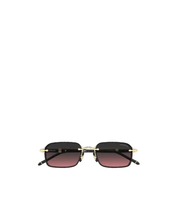 Montblanc Rectangular Frame Sunglasses - Black