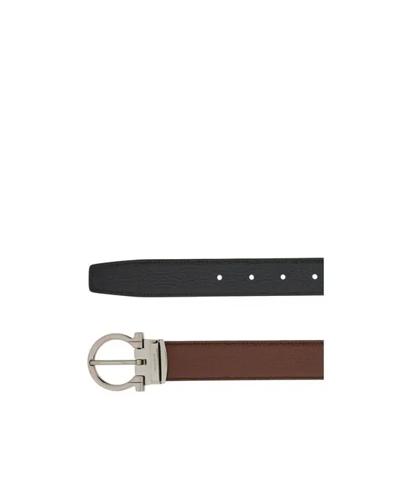 FERRAGAMO Reversible Gancini Belt