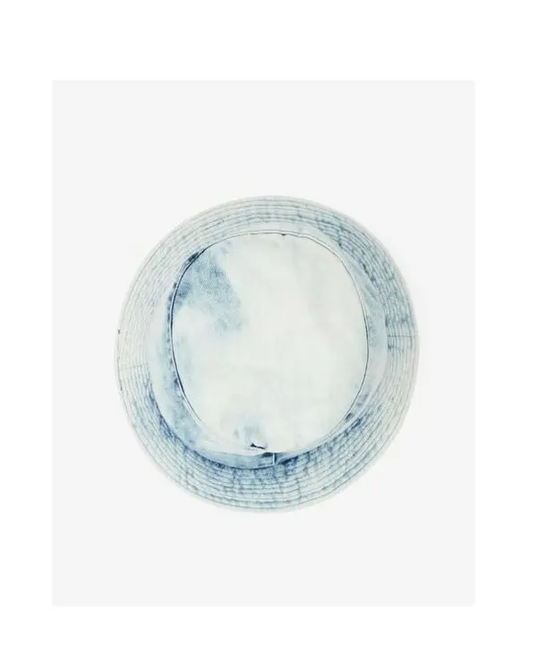 Isabel Marant Étoile Embroidered Logo Denim Bucket Hat