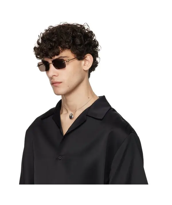 Gucci Rectangular Frame Sunglasses