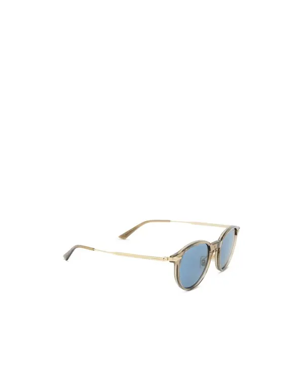 Montblanc Eyewear Round Frame Sunglasses - Brown