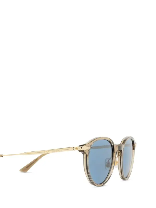 Montblanc Eyewear Round Frame Sunglasses - Brown