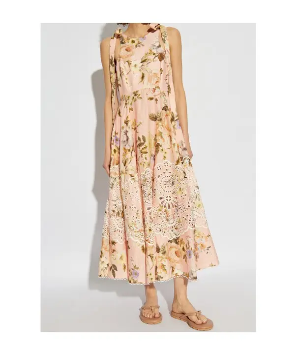 Zimmermann Acacia Broderie Midi Dress