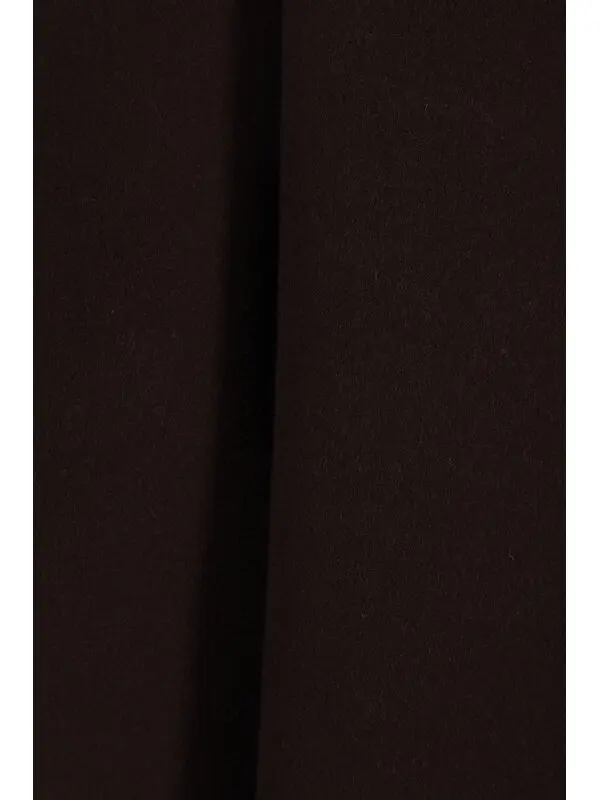 THE ROW Long Sleeved Coat - Black