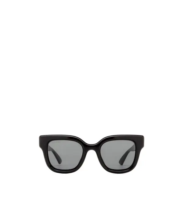Gucci Square Frame Logo Sunglasses - Gray
