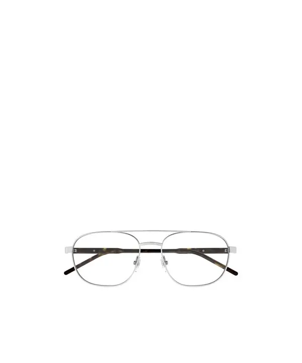 Gucci Aviator Eyeglasses With Temple Logo Detail