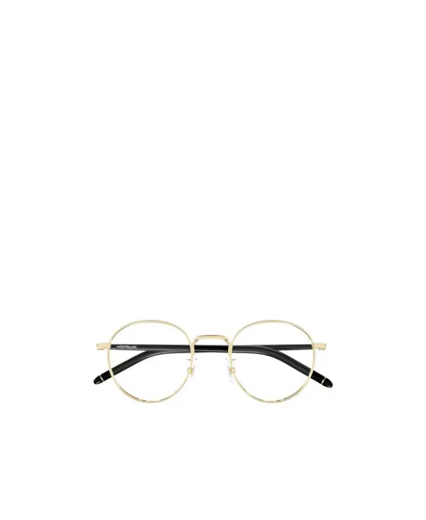Montblanc Round Frame Eyeglasses - Black