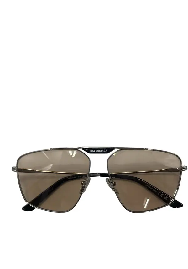 Balenciaga Aviator Sunglasses - Green