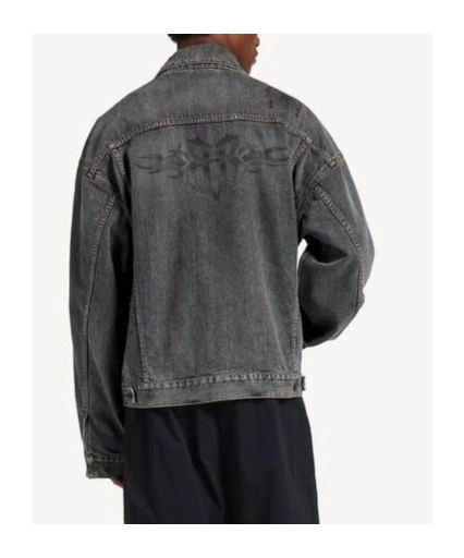 Balenciaga Graffiti Denim Jacket