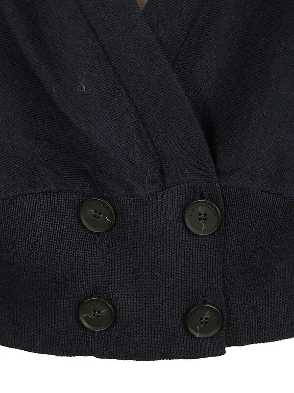 Fabiana Filippi V-neck Double-breasted Cardigan