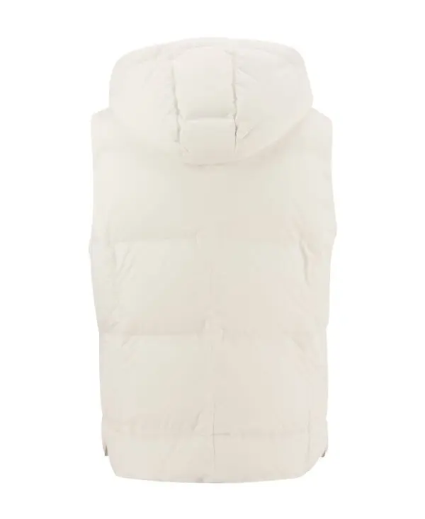 Brunello Cucinelli Hooded Down Vest