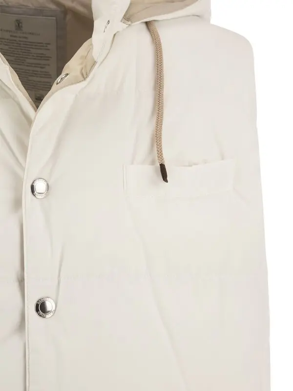 Brunello Cucinelli Hooded Down Vest