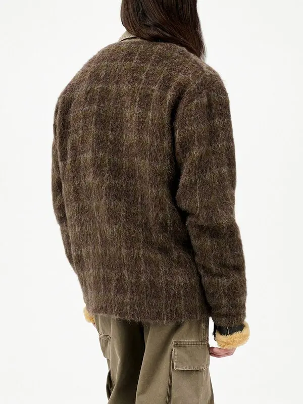 Our Legacy Checked Long-sleeves Cardigan