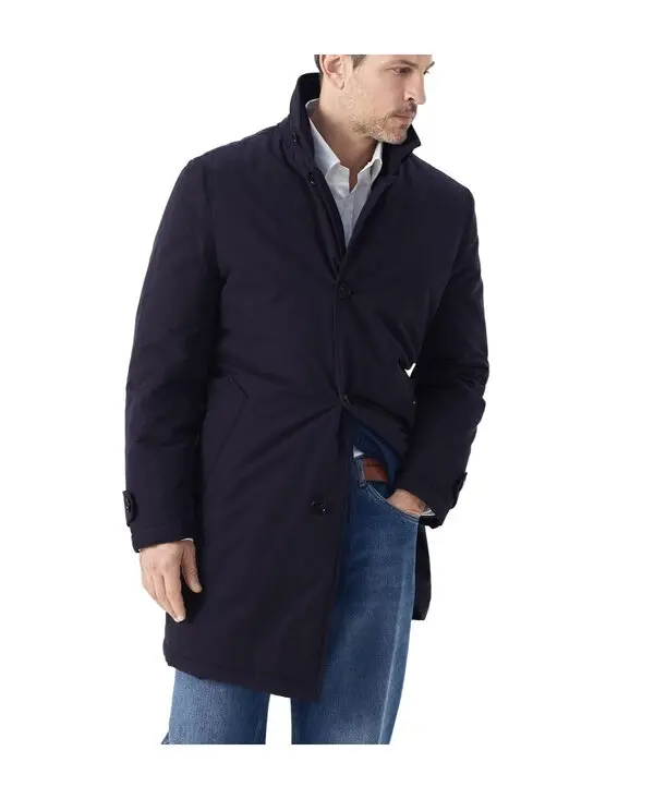 Brunello Cucinelli Single-breasted Cotton-blend Coat