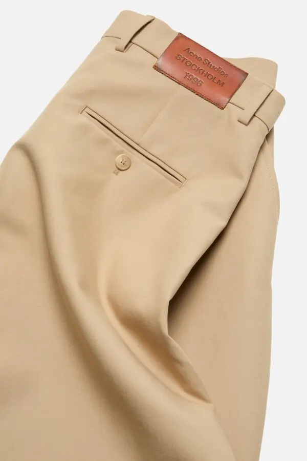 Acne Studios Tailored Cotton Trousers