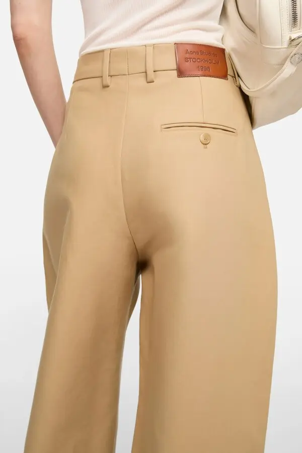 Acne Studios Tailored Cotton Trousers