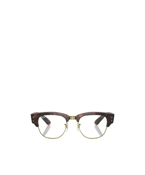Ray-ban Mega Square Frame Glasses - Havana