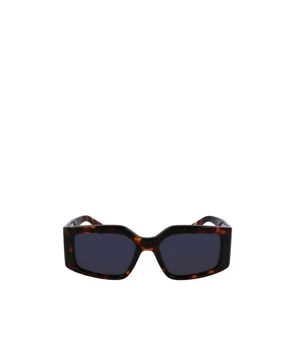 FERRAGAMO Rectangle Frame Sunglasses - Black