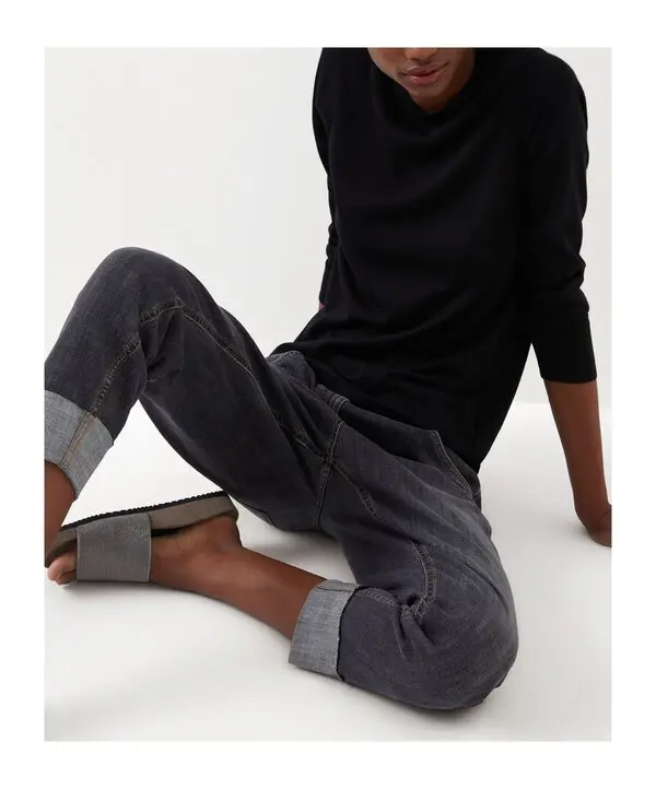 Brunello Cucinelli Sheer Long-sleeve Knitted Pullover