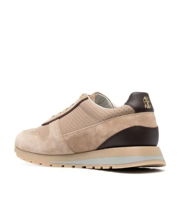 Brunello Cucinelli Perforated Lace-up Sneakers