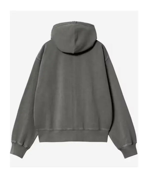 Carhartt Work In Progress Hooded Nelson Zipped Jacket - Black