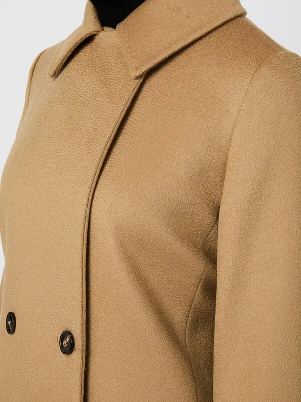 Max Mara Belted Long-sleeved Coat - No